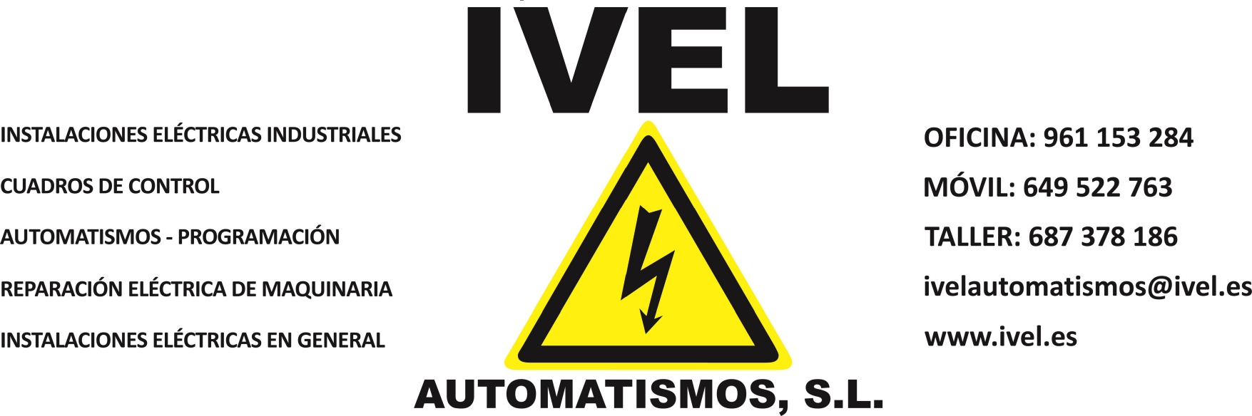 IVEL: Listado de servicios